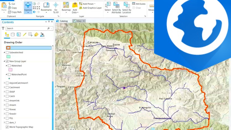 ArcGIS Pro - Arc Hydro para gestión de cuencas - Skillmapper
